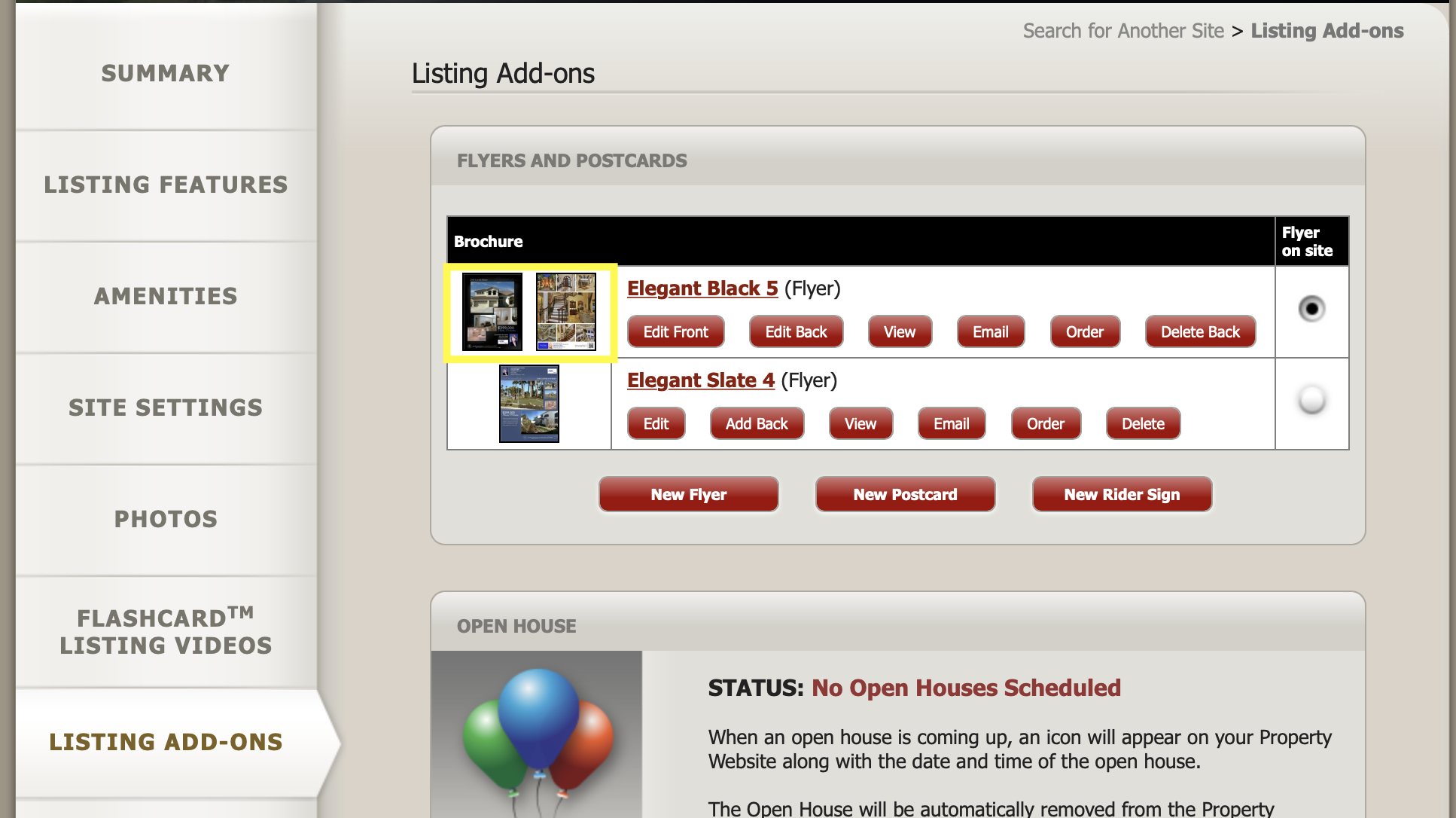 Adding a Flyer Back – Collabra Technology Support